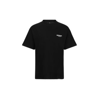 Represent Repr&auml;sentieren Schwarzes Baumwoll-T-Shirt