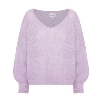Americandreams Americandreams, Damen, Strickwaren, Lila, LGr&ouml;&szlig;e