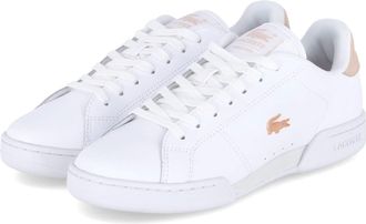 Lacoste 50SFA0045-1Y9 Schn&uuml;rhalbschuh Glattleder Damen in wei&szlig; - Gr. 39,5