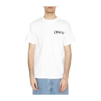 Obey Herren, Oberteile, Wei&szlig;, MGr&ouml;&szlig;e