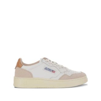 Autry Homme, Chaussures, Blanc, Taille: 41 EU Medalist Low Suede Baskets