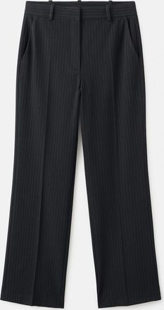 Mango Pantalon de tailleur droit bleu marine fonc&eacute; - Femme - 32 - MANGO