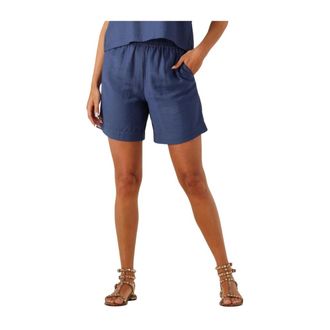 Moss Copenhagen Damen, Shorts, Blau, XLGr&ouml;&szlig;e