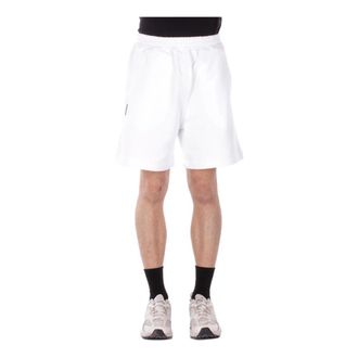 Dondup Logo Front Bermuda - - Shorts - Herren - Wei&szlig; - XL