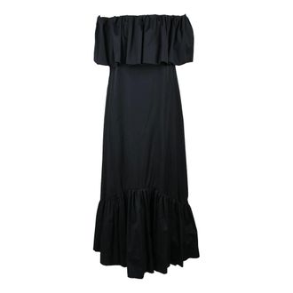 Max Mara Femme, Robes, Noir, Taille: 42 FR Petali Maxi Dress