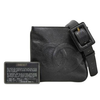Chanel Sac Banane Vintage Pre-owned - Femme - Pre-owned - Noir - Taille: ONE Size