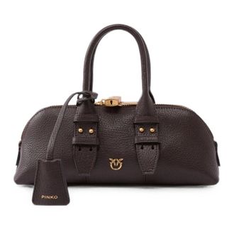Pinko Pinko - Escape Bag Horizontal - Femme - Sacs - Brun - Taille: ONE Size