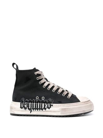 Dsquared2 baskets montantes Berlin - Noir