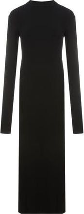 Bite Studios Robe longue en maille c&ocirc;tel&eacute;e