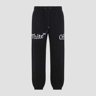 Off-white Bookish Scarf Cuffed Sweatpants