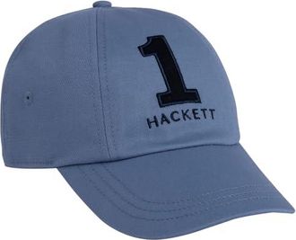 Hackett Selvedge Scarf Cap, Bleu (Chambray Blue), Taille Unique Homme