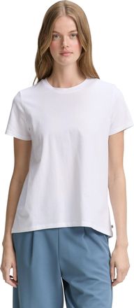 Tom Tailor Damen 1048332 Loose Fit T-Shirt, 20000-White, S