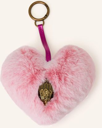 Kurt Geiger Taschenanh&auml;nger Heart rosa