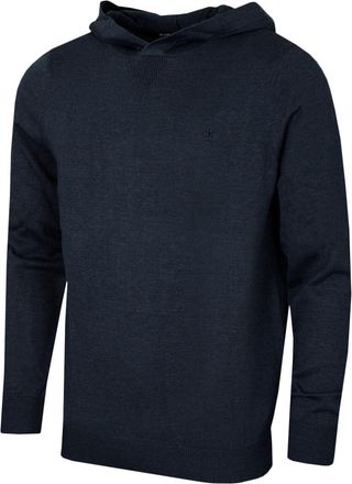 Calvin Klein Herren 2025 Campus Strick-Hoodie - Denimmeliert - M