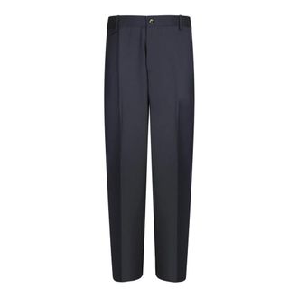 Dell'Oglio Chino-Hose mit Falten-Detail - - Trousers - Herren - Blau - M