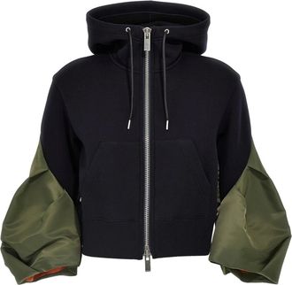 sacai Damen, Sweatshirts & Hoodies, Mehrfarbig, 2XSGr&ouml;&szlig;e
