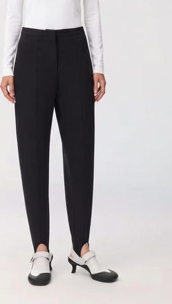 Loewe Slim-Fit-Skinny-Hose von aus Wollmischung mit mittlerer Leibh&ouml;he