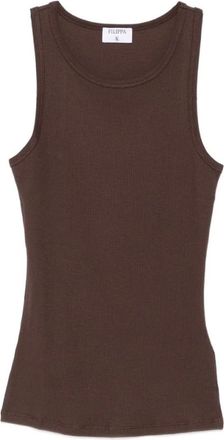 Filippa K Femme, Tops, Brun, Taille: 38 FR Sleeveless Top