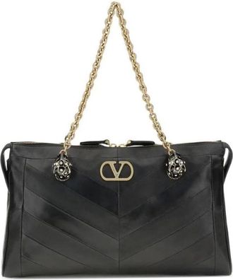 Valentino Garavani Femme, Sacs, Noir, Taille: ONE Size Top Handle Bag