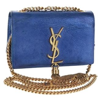 Saint Laurent Pre-owned Vintage Schultertasche - - Pre-owned - Damen - Blau - ONE SIZE