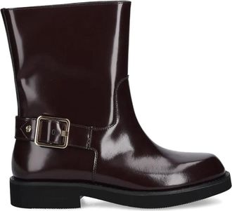 BOSS bottines à détail de boucle - Marron