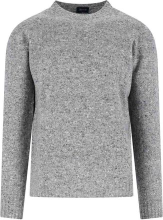 Drumohr Pull Col Rond - Gris