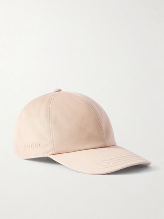 Gucci Baseballkappe Aus Baumwoll-canvas Mit Stickerei - Neutral
