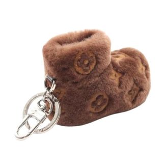 Louis Vuitton Pre-owned Fur Keyring - - Pre-owned - Damen - Braun - ONE SIZE