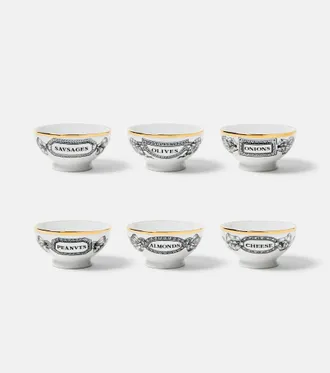 Fornasetti Set aus sechs Schalen