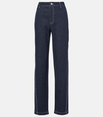 Max Mara Jean droit Zibello à taille haute