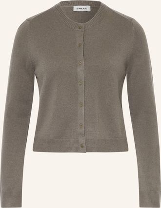 SIMKHAI Simkhai Strickjacke Libby Aus Cashmere gruen