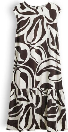 OPUS Midikleid Wicyla lush Das Volantdetail bringt Bewegung in die Silhouette