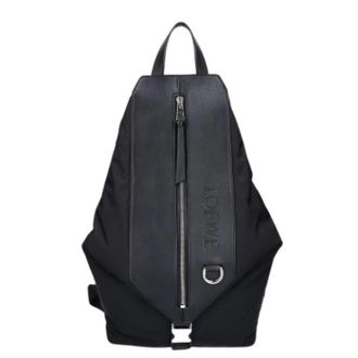 Loewe Pre-owned Nylon Rucksack - - Pre-owned - Herren - Schwarzk - ONE SIZE