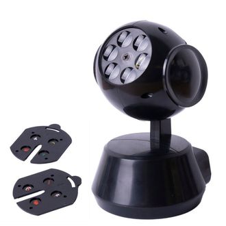 LOLAhome Projektor, Dekoration, Halloween, LED-Licht, Projektor, Halloween, 2 austauschbare Scheiben, USB oder Batterien, Projektion f&uuml;r Halloween, Innenbereic