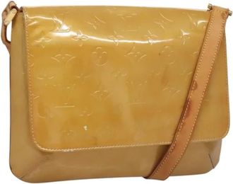 Louis Vuitton Pre-owned Cuir sacs-louis-vuitton - Femme - Pre-owned - Beige - Taille: ONE Size