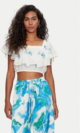 Vero Moda Bluse Ibiza 10324193 Écru Regular Fit