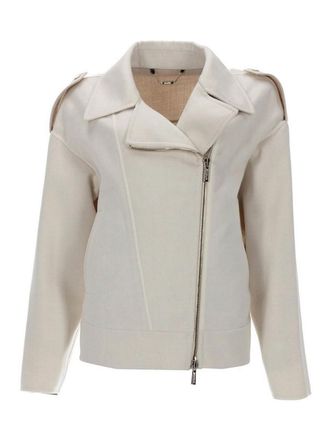 Moorer Casualjacke - Wei&szlig;