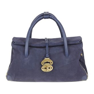Zanellato Femme, Sacs, Bleu, Taille: ONE Size Dotta S Bag