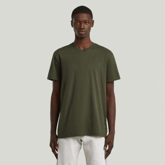 G-Star T-Shirt G-STAR Base-S T-Shirt, Herren, Gr. XL, asfalt, Jersey, Obermaterial: 100% Baumwolle, unifarben, regular fit normal, Rundhals, Shirts T-Shirt, 
