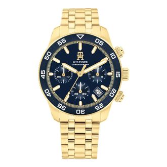 Tommy Hilfiger Homme, Accessoires, Jaune, Taille: ONE Size Th85 Chronographe