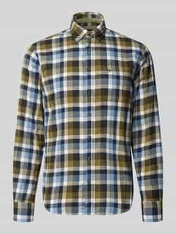 Fynch-Hatton Regular Fit Freizeithemd mit Logo-Stitching