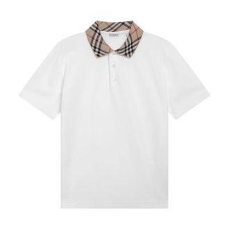 Burberry Evan Polo - - Tops - Herren - Wei&szlig; - XL