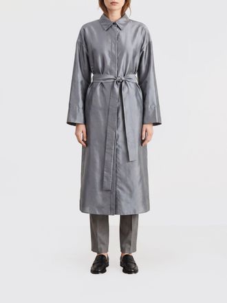 Max Mara S Max Mara Robe chemisier en satin de m&eacute;lange de soie