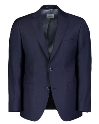 Roy Robson Anzugsakko aus Schurwolle mit Pinpoint-Muster, Slim Fit in