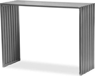 Paris Prix Paris Prix - Console Design en Métal Equalise 106cm Argent