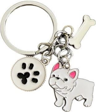 Generico Porte-cl&eacute;s pour chien, porte-cl&eacute;s Border Collie, porte-cl&eacute;s Jack Russell, porte-cl&eacute;s berger allemand, id&eacute;e cadeau porte-cl&eacute;s bull dog fran&ccedil;ais, gadget