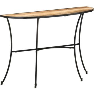 vidaXL Vidaxl - Table dappoint 110x40x77 cm Bois de manguier massif