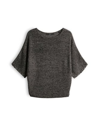 someday Strickpullover Terana aus Strick mit M&eacute;lange Effekt Moderne Boxy Form mit softem Fall