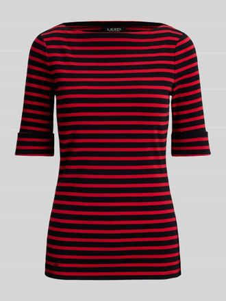 Lauren Ralph Lauren Slim Fit T-Shirt aus Baumwoll-Mix