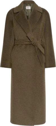 Max Mara Tempera Mantel - - Coats - Damen - Gr&uuml;n - XS